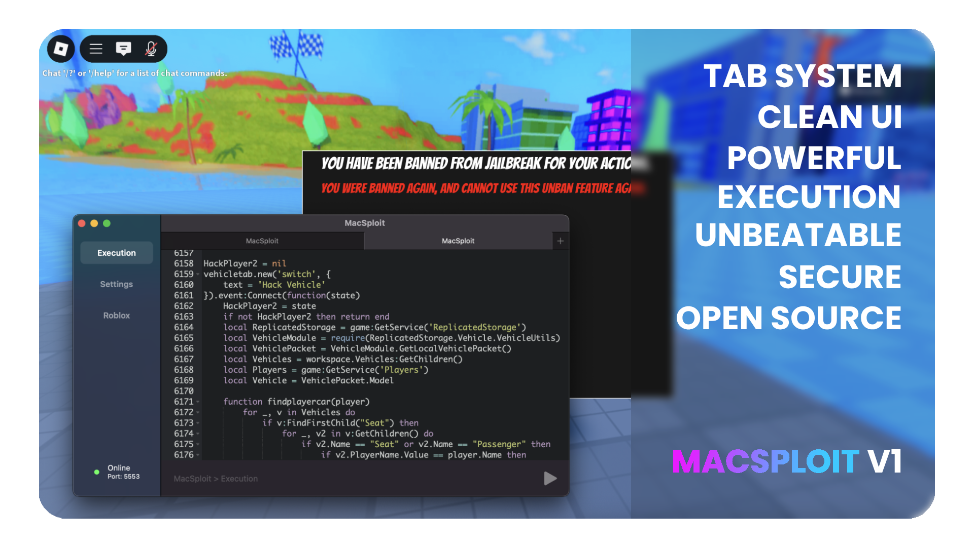 MacSploit - Roblox Executor | ScriptBlox