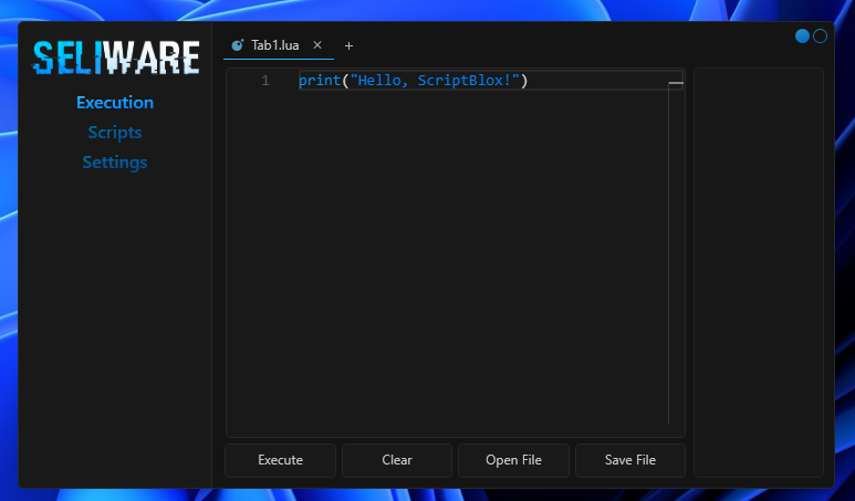 Seliware - Roblox Executor | ScriptBlox