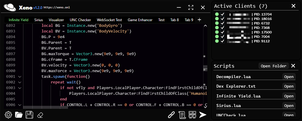 Xeno - Roblox Executor | ScriptBlox