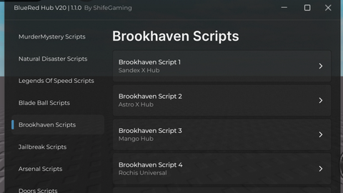 Universal Script 📌 | BlueRed Hub V20 — Roblox Scripts | ScriptBlox