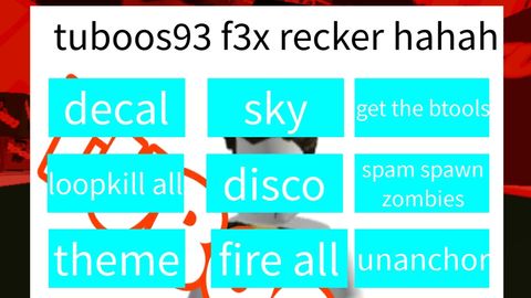 Universal Script 📌 | tuboos93 f3x btools — Roblox Scripts | ScriptBlox