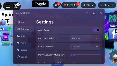 Universal Script 📌 | Zephyr Blade Ball — Roblox Scripts | ScriptBlox