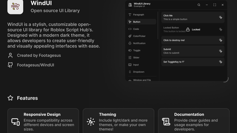 Universal Script 📌 | WindUI Library — Roblox Scripts | ScriptBlox