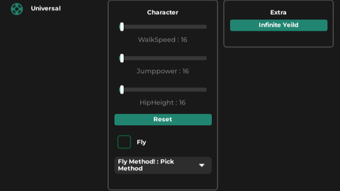 Universal Script 📌 | Fly And Character GUI — Roblox Scripts | ScriptBlox