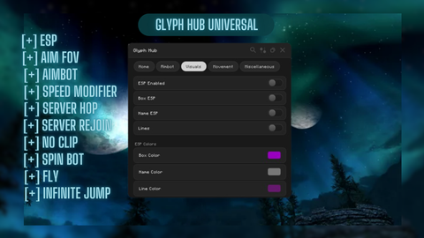 Universal Script 📌 | Glyph Hub — Roblox Scripts | ScriptBlox