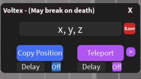 Universal Script 📌 | Position Grabber and Teleport — Roblox Scripts | ScriptBlox
