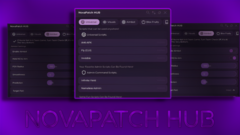 Universal Script 📌 | NovaPatch Hub — Roblox Scripts | ScriptBlox