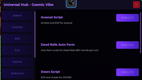 Universal Script 📌 | Universal Hub — Roblox Scripts | ScriptBlox