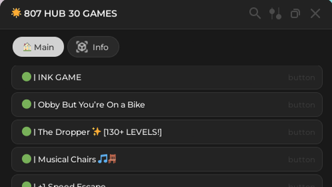 Universal Script 📌 | 807HUB 30 GAMES — Roblox Scripts | ScriptBlox
