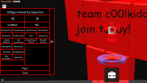 Universal Script 📌 | c00lgui by hyperionhax — Roblox Scripts | ScriptBlox
