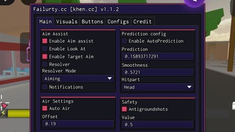 Universal Script 📌 | da hood failury.cc — Roblox Scripts | ScriptBlox