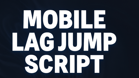 Universal Script 📌 | Mobile lag jump for r6 glitches — Roblox Scripts | ScriptBlox