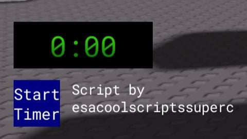 Universal Script 📌 | Basic Speedrun Timer — Roblox Scripts | ScriptBlox