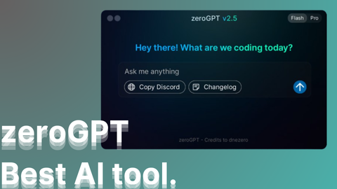 Universal Script 📌 | zeroGPT: DISCONTINUED — Roblox Scripts | ScriptBlox