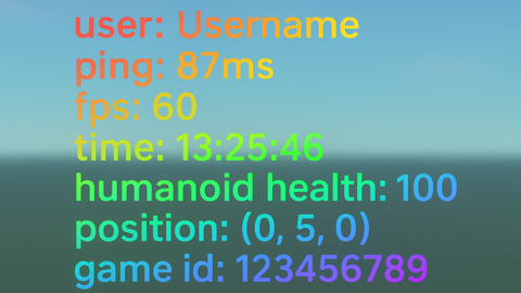 Universal Script 📌 | Universal Info UI — Roblox Scripts | ScriptBlox
