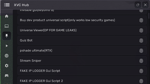 Universal Script 📌 | xvc hub — Roblox Scripts | ScriptBlox