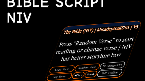Universal Script 📌 | Bible script NIV V5 — Roblox Scripts | ScriptBlox