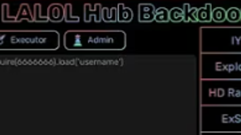 Universal Script 📌 | LALOL Hub Backdoor Scanner Without the Hint — Roblox Scripts | ScriptBlox