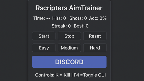Universal Script 📌 | BEST Aim trainer — Roblox Scripts | ScriptBlox