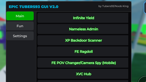 Universal Script 📌 | EPIC TUBERS93 GUI V2 — Roblox Scripts | ScriptBlox