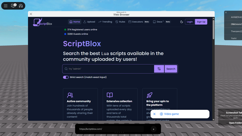 Universal Script 📌 | Roblox Browser — Roblox Scripts | ScriptBlox