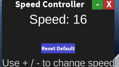 Universal Script 📌 | Speed Controller — Roblox Scripts | ScriptBlox