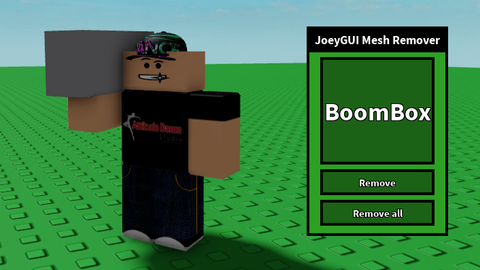 Universal Script 📌 | JoeyGUI Character Mesh Remover FE by joey9876a — Roblox Scripts | ScriptBlox