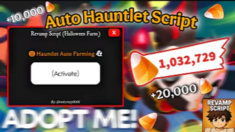 Universal Script 📌 | ADOPT ME INSTANT SKIP HAUNTLET MINI GAME — Roblox Scripts | ScriptBlox