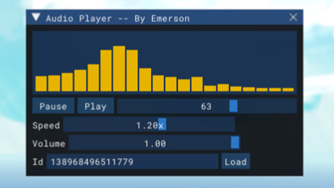 Universal Script 📌 | Audio Player — Roblox Scripts | ScriptBlox