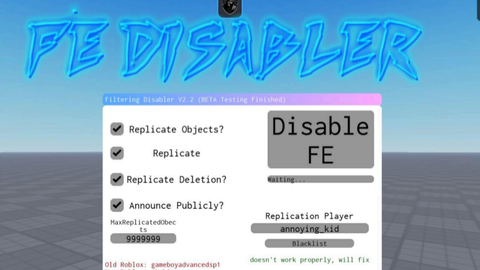 Universal Script 📌 | FE DisablerV1 — Roblox Scripts | ScriptBlox