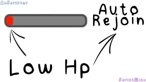 Universal Script 📌 | Low HP auto Rejoin — Roblox Scripts | ScriptBlox
