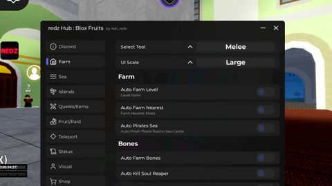 Universal Script 📌 | Blox fruit redz hub — Roblox Scripts | ScriptBlox