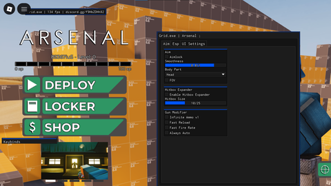 Universal Script 📌 | Arsenal Grid exe — Roblox Scripts | ScriptBlox