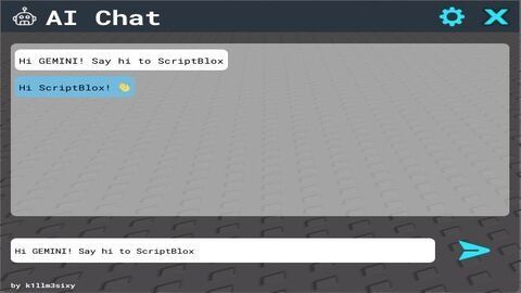 Universal Script 📌 | GEMINI AI CHAT — Roblox Scripts | ScriptBlox