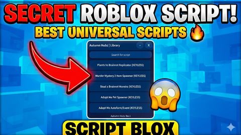 Universal Script 📌 | A HUB — Roblox Scripts | ScriptBlox