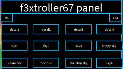 Universal Script 📌 | F3XTroller67 OP F3X GUI — Roblox Scripts | ScriptBlox