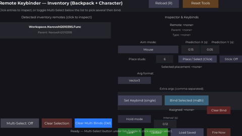Universal Script 📌 | remote keybinder aim — Roblox Scripts | ScriptBlox