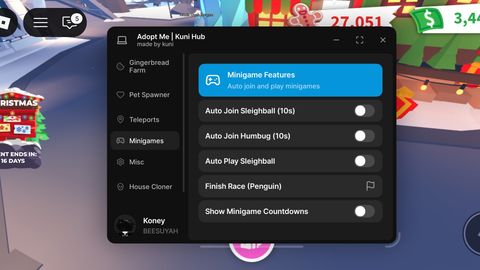 Universal Script 📌 | Kuni Hub Auto Minigames Keyless — Roblox Scripts ...