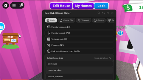 Universal Script 📌 | House Cloner I Clone Any House I Minigames I More ...