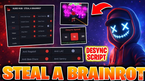 Universal Script 📌 | DESYNC AND INSTANT STEAL KEYLESS OP FEATURES ...