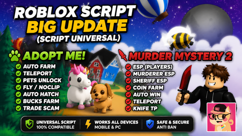 Universal Script 📌 | Leafy skybox f3x has anime sus soundlol — Roblox ...