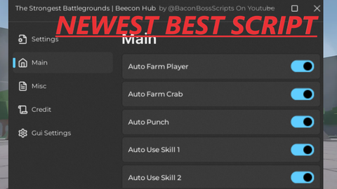 The Strongest Battlegrounds | Beecon Hub BEST FARM KILL WORK ON SOLARA — Roblox Scripts | ScriptBlox