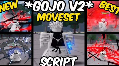 The Strongest Battlegrounds | Gojo V2 Moveset — Roblox Scripts | ScriptBlox