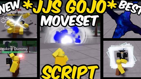 The Strongest Battlegrounds | JJS Gojo Moveset — Roblox Scripts | ScriptBlox