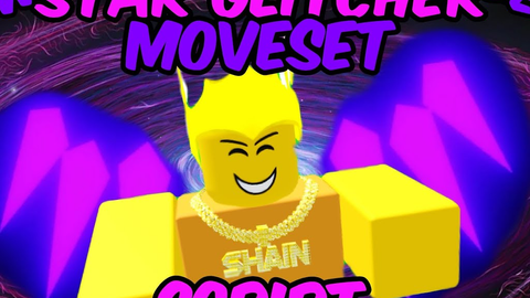 The Strongest Battlegrounds | Star Glitcher Moveset — Roblox Scripts ...
