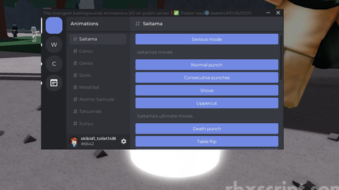 The Strongest Battlegrounds | Non FE Abilities — Roblox Scripts | ScriptBlox