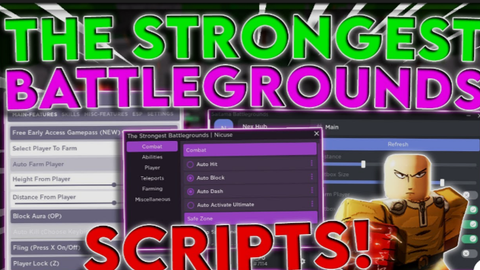 The Strongest Battlegrounds | neonix the strongest battle ground script ...