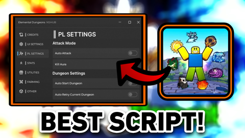 [🎄] Elemental Dungeons | BEST NEW SCRIPT — Roblox Scripts | ScriptBlox