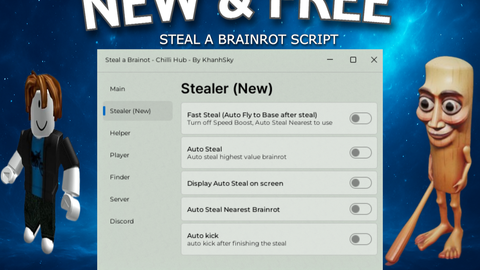 [SOON] Steal a Brainrot | NEW AutoSteal Inf Jump No Ragdol and More ...
