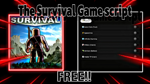The Survival Game | NEON RB HUB FREE — Roblox Scripts | ScriptBlox